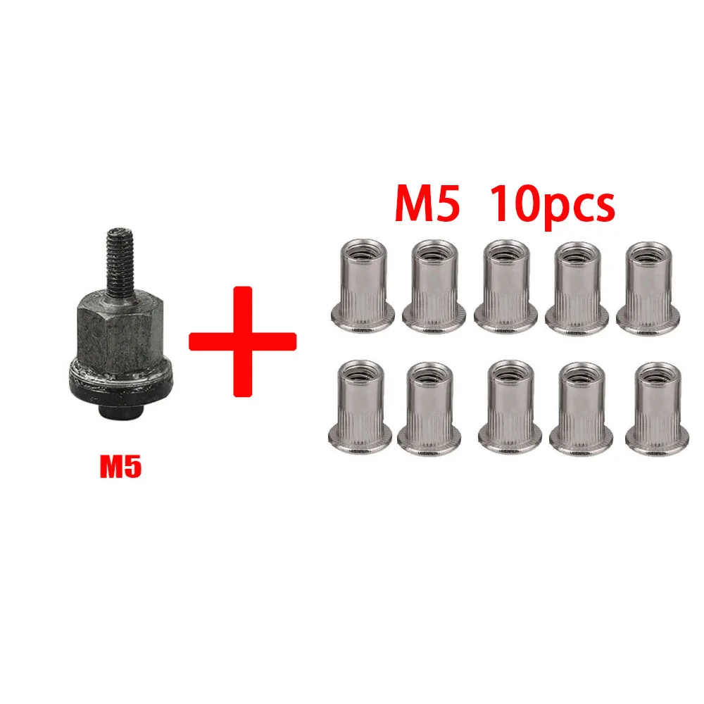 RIVEUTEUSE,M5--Rivet Nuts--Rivet manuel à tête'écrou, installation ...