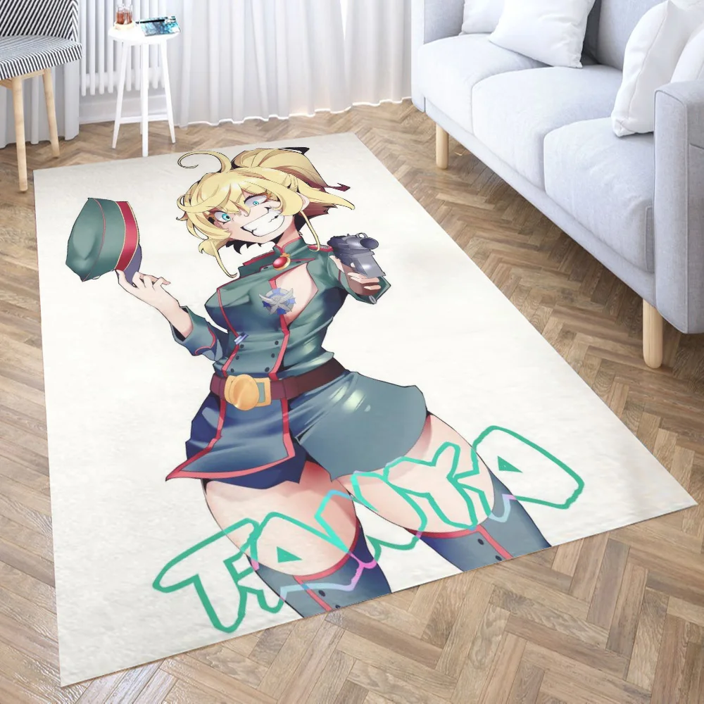 Saga of Tanya the evil Carpet for Living Room 3D Hall Furniture Floor ...
