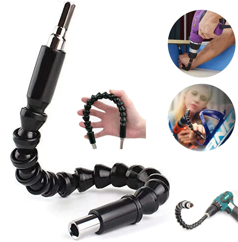 Flexible-Electric-Drill-Screwdriver-Bit-Multifunctional-Universal-Snake ...