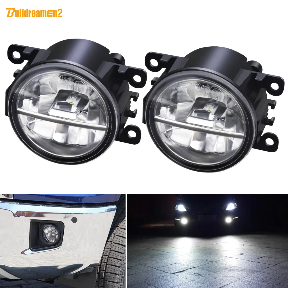 LED Fog Light 30W 3000LM Car Front Bumper Fog Lamp DRL For Ford Focus ...