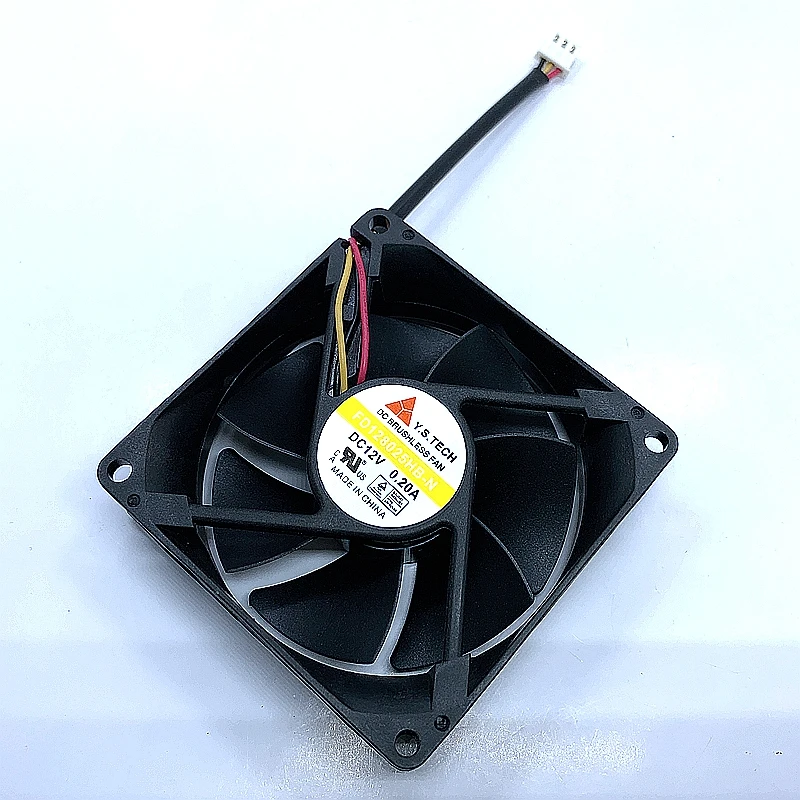FD128025HB-N 8cm 8025 80mm Fan DC 12V 0.20A Double Ball Bearing Cooling ...