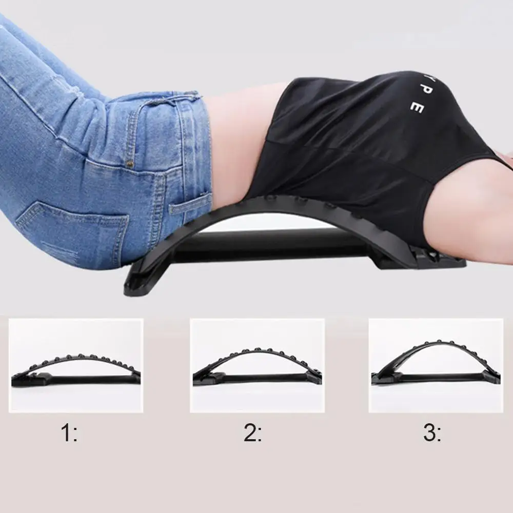 Back Massager Stretcher Fitness Massage Equipment Stretch Spine ...