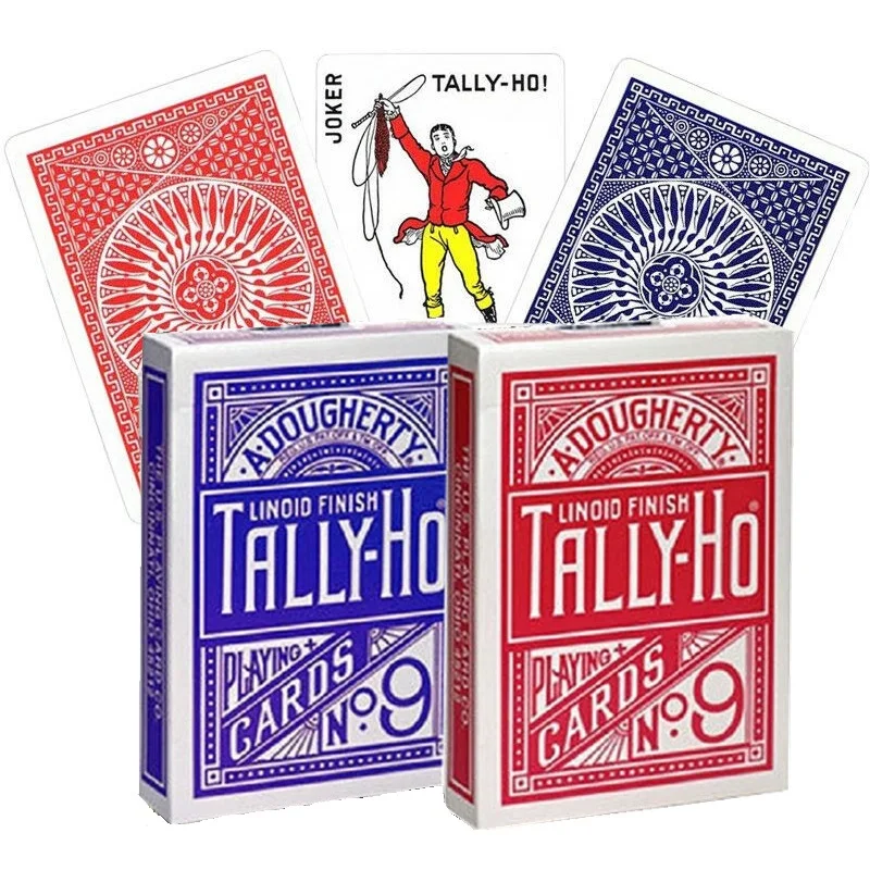 Tally-Ho No.9 Deck Fan/Round Back Playing Cards USPCC Collectible Poker ...