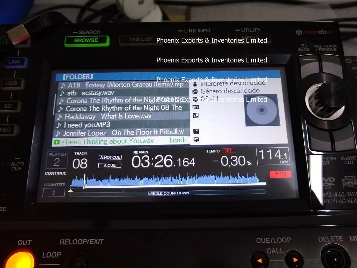 Original LCD Screen for pioneer CDJ-2000NXS2 CDJ-2000 NEXUS 2 DISPLAY ...