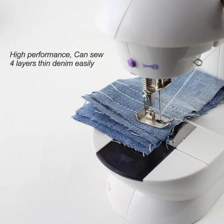 Machine à coudre,Mini Machine à coudre électrique Portable légère,avec ...