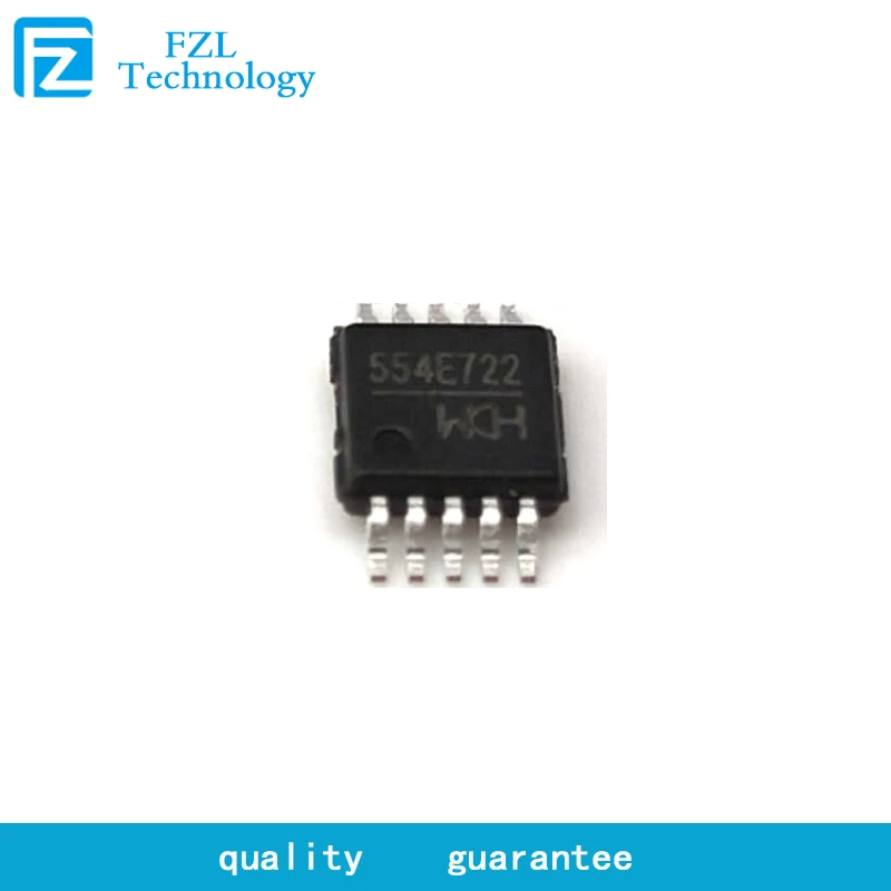 Chip de microcontrolador usb, 20 peças ch554e msop10 554e722 importação ...