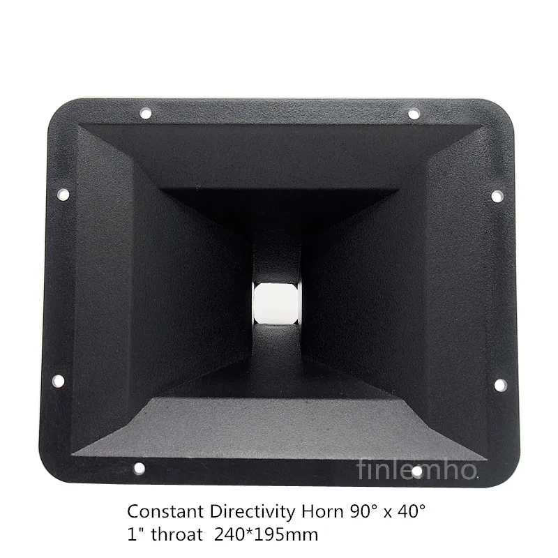 2PC Tweeter Speaker Horn 240*195 DJ Car HiFi Treble For Home Theater ...