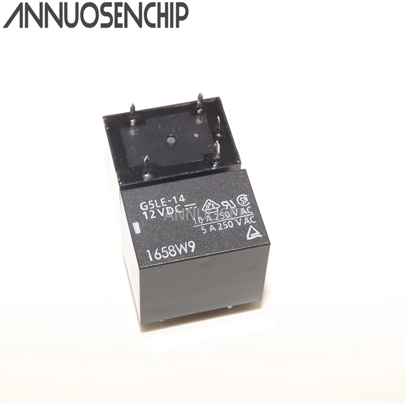 5pcs Relay G5LE 14 05VDC G5LE 14 12VDC G5LE 14 24VDC 250V 10A relay T73 5 pin relay 5V/12V/24VDC ...