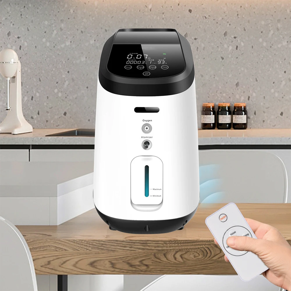 220V/110V 2-9L/min Adjustable Oxygen Concentrator Machine Generator ...