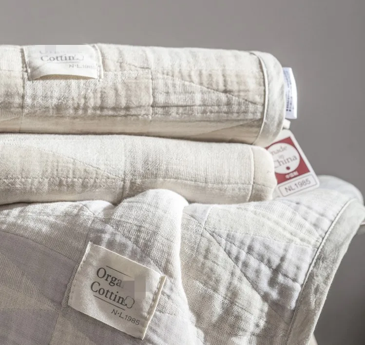 Soft Layered Organic Cotton Gauze Blanket - DRAGON MAMA JAPAN