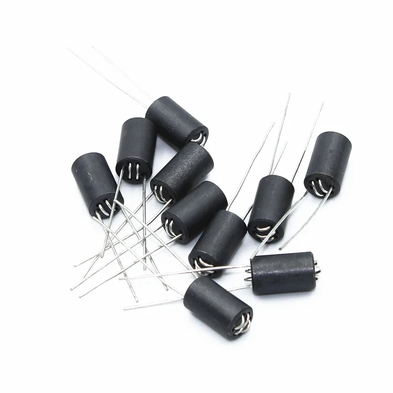 10 Pcs 6 x 10mm Lead Dia 0.8mm Axial Lead 6 Channel Ferrite Beads ...