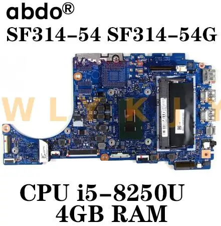 For acer Swift3 SF314-54 SF314-54G laptop motherboard 17863-1 448.0E702 ...