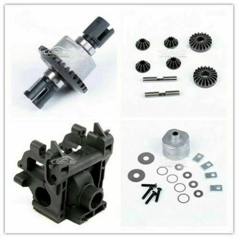 Differential Diff Gear Kit Fit For 1/8 Hpi Racing Savage Xl Flux Rovan ...