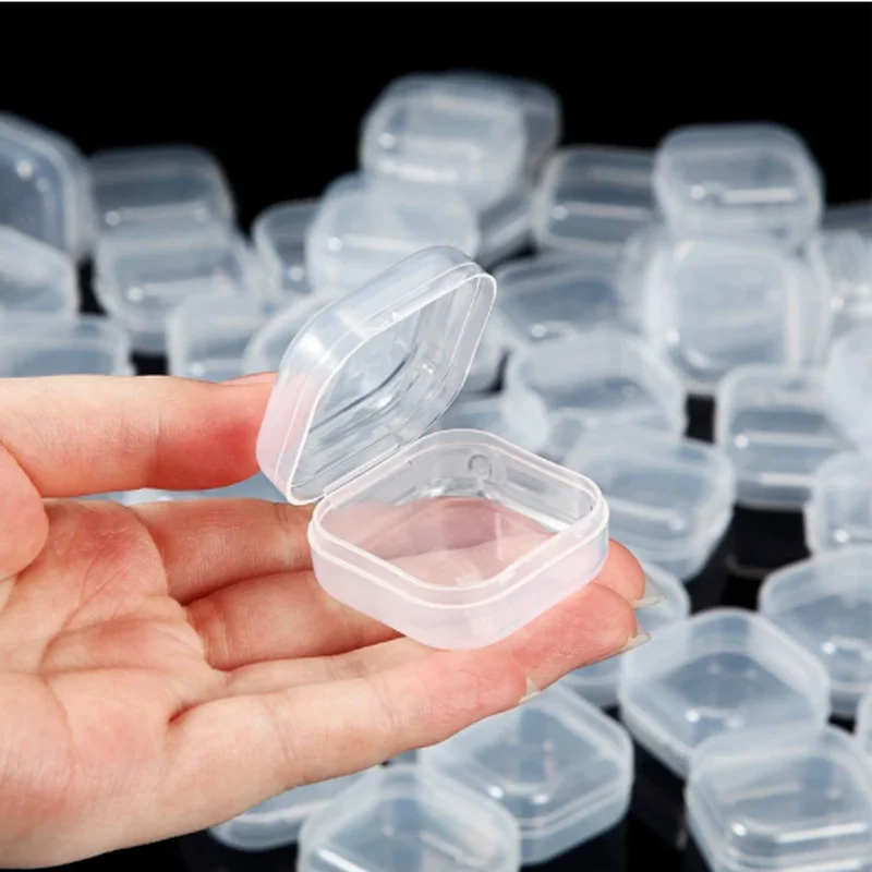 Plastic Transparent Bin Small | Small Transparent Plastic Box - 5 Pcs ...