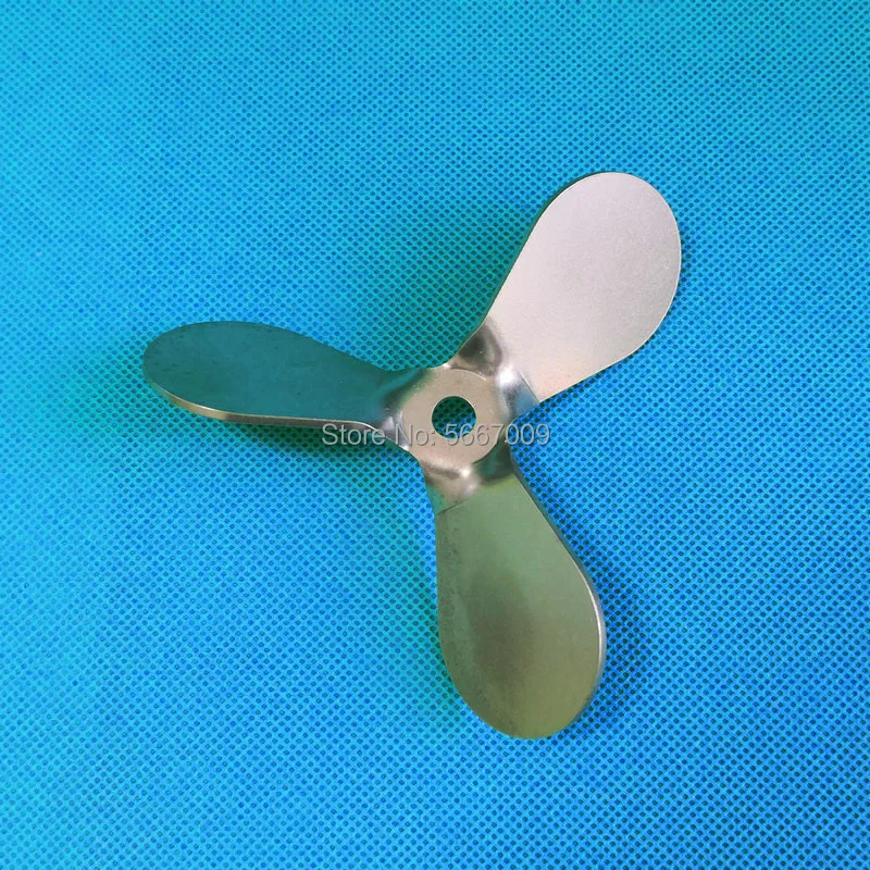 1pcs lab 304 stainless steel DIA4cm to 12cm three blade propeller three ...