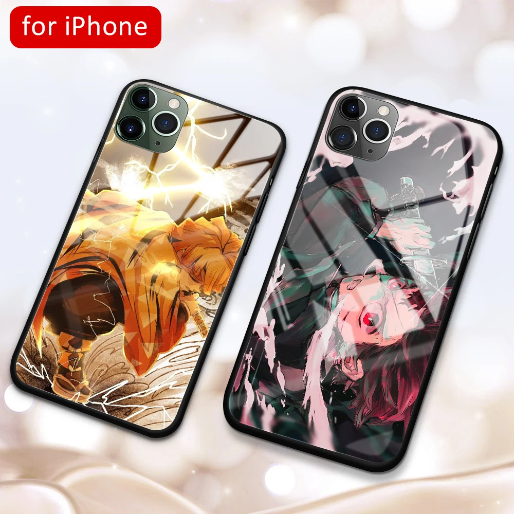 Kimetsu no Yaiba Demon Slayer case for iphone 11pro shell Cover for ...