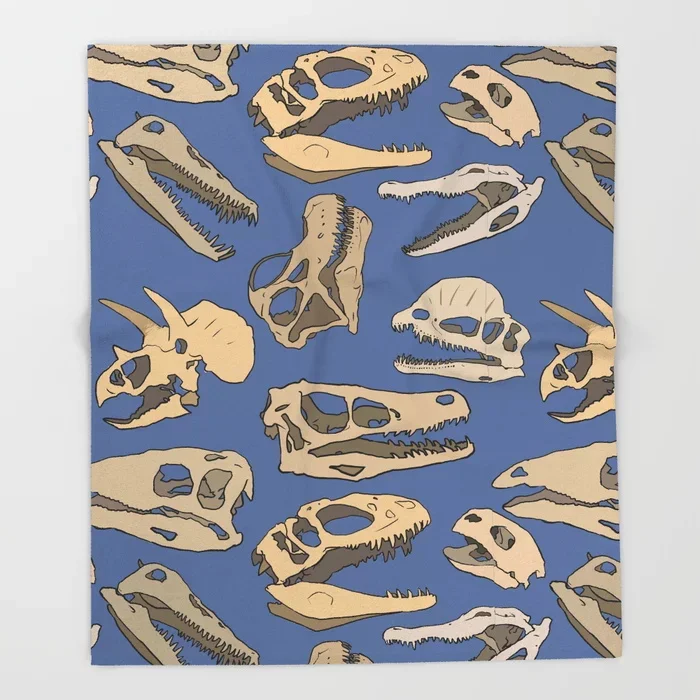 Dinozor-karikat-r-atar-kanepe-in-sevimli-tasar-m-paleontoloji-battaniye ...