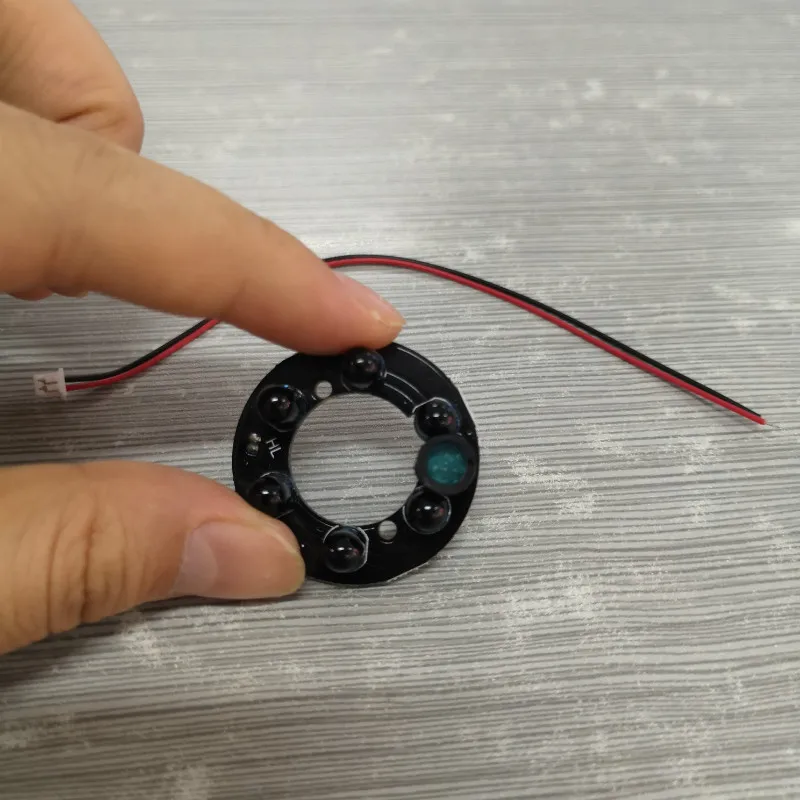 DC12V 940nm 6pcs black LED Invisible 940nm Night Vision DC12V IR ...