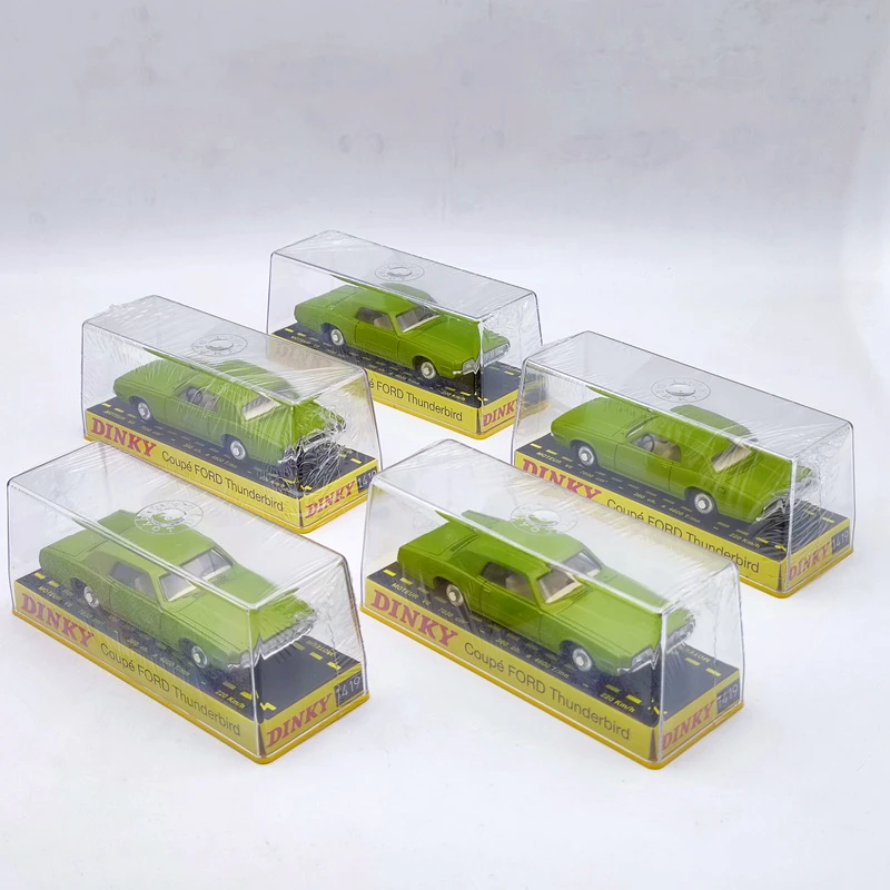 Lot-Of-5Pcs-Atlas-1-43-Dinky-toys-1419-COUPE-FORD-THUNDERBIRD-Diecast ...