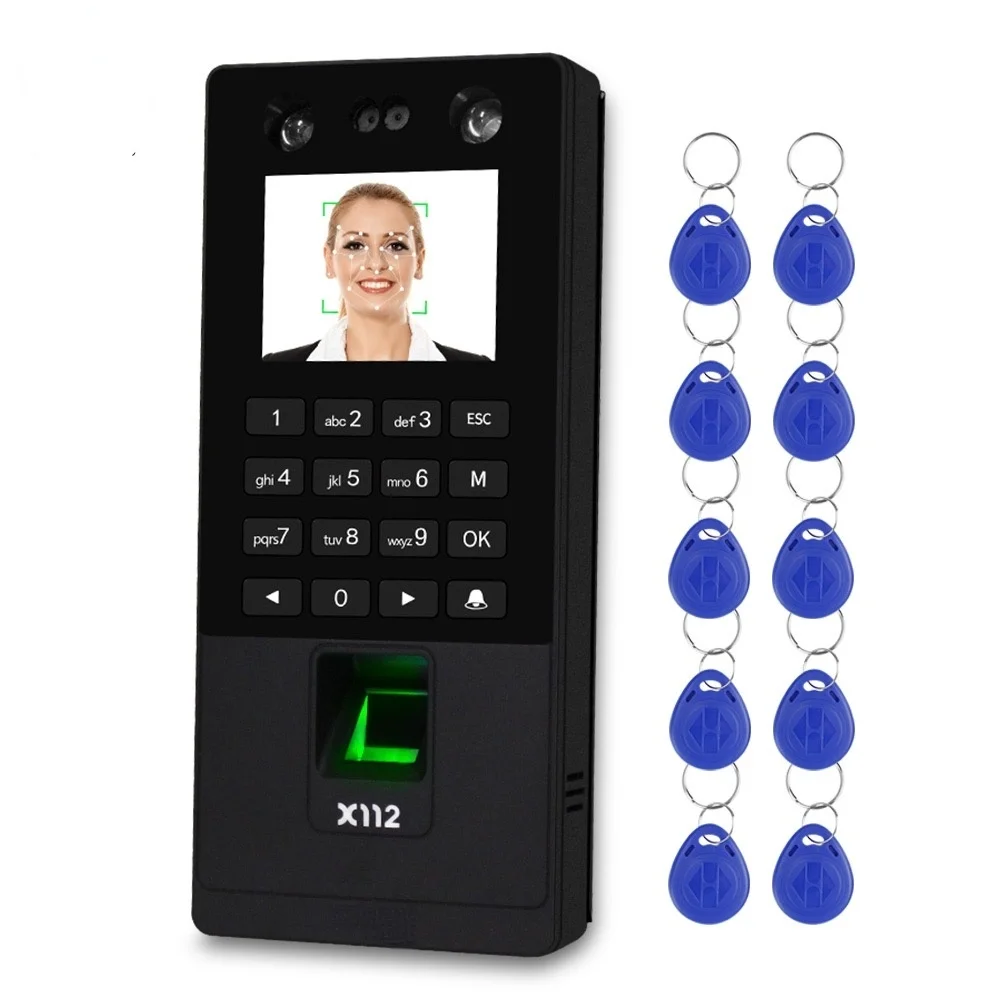 Biometric Facial Access Control Keypad System RFID Fingerprint Time ...