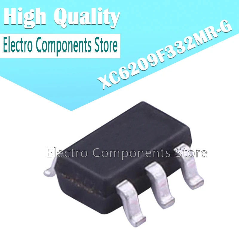 10Pcs-Lot-XC6209F332MR-G-Marking-9B2X-9B2X-Low-Dropout-Voltage ...