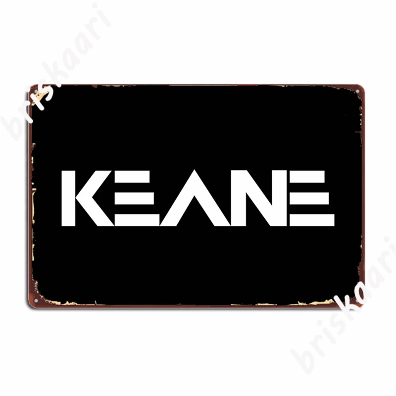 Keane-Alternative-Rock-Band-Essential-Metal-Signs-Club-Party-Mural ...