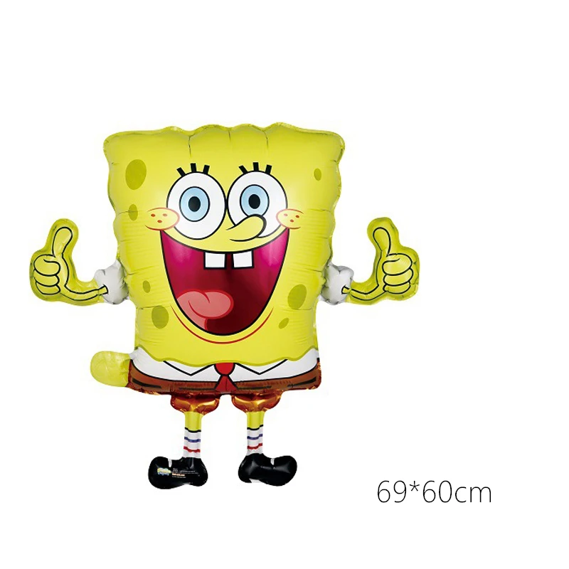 Spongebob Holding Balloons