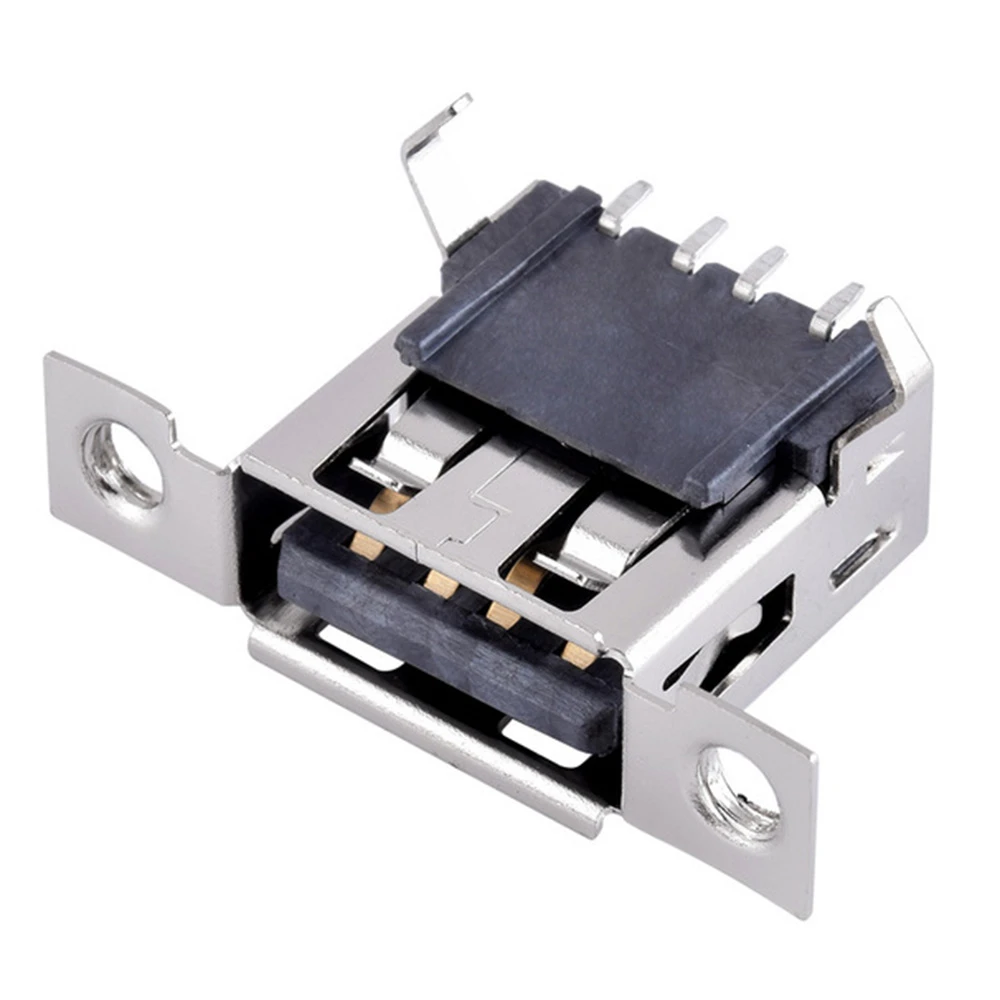 5-30pcs USB A Type Micro USB 2.0 Female Jack 4Pins USB Port Dock ...