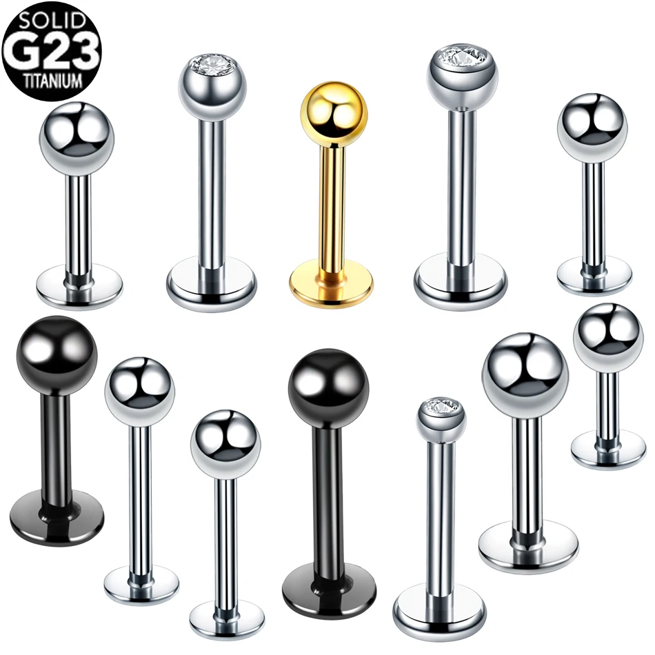 10Pcs-20Pcs-50Pcs-G23-Titanio-Labret-Piercing-Interna-Ed-Esterna-di ...