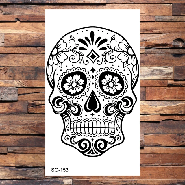 Henna Sugar Skull Designs