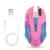 Rechargeable Wireless Mouse Silent Mouse Pink Luminous Dva Computer ...