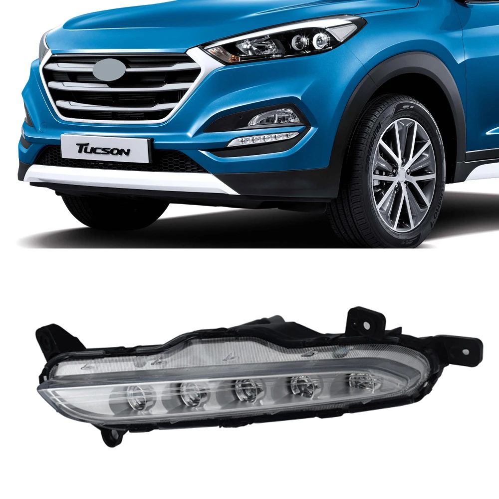 LED-Daytime-Running-Lights-For-Hyundai-Tucson-2015-2016-2017-2018 ...