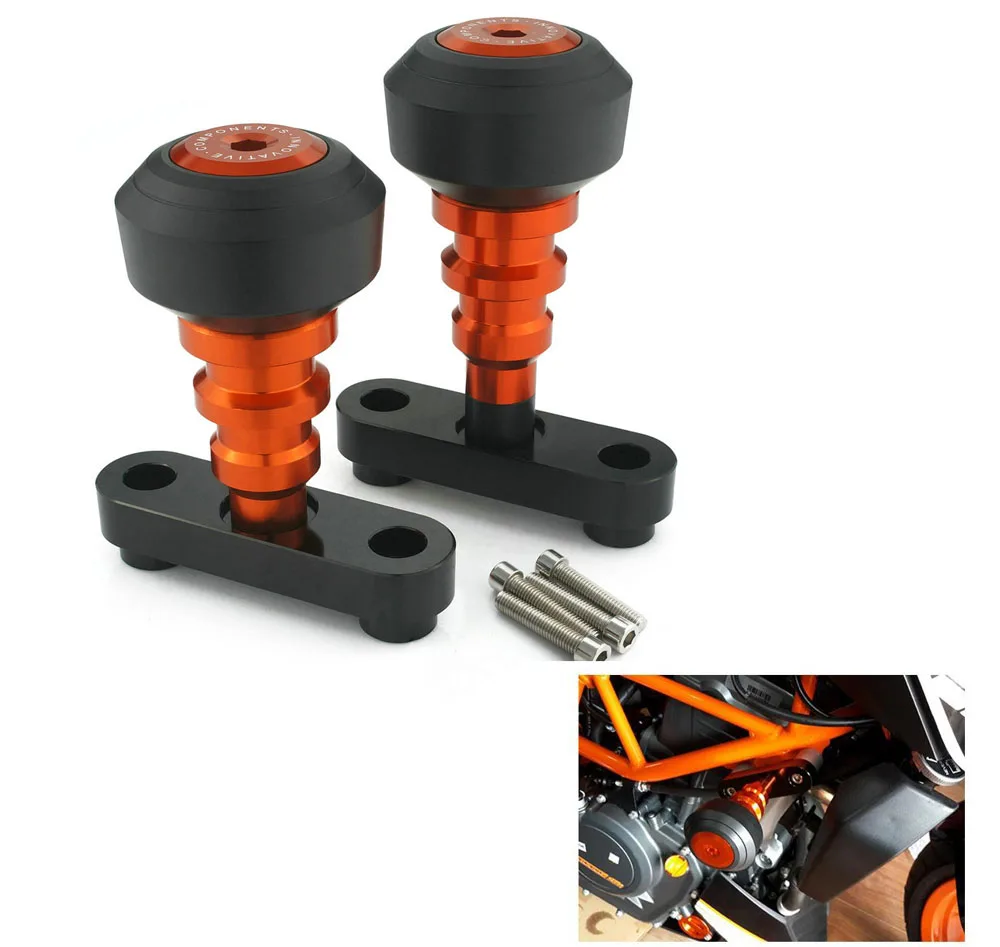 For-KTM-Duke-125-duke-390-duke-200-Frame-Slider-Crash-Protector-2013 ...
