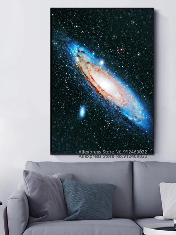 Andromeda Galaxy Painting