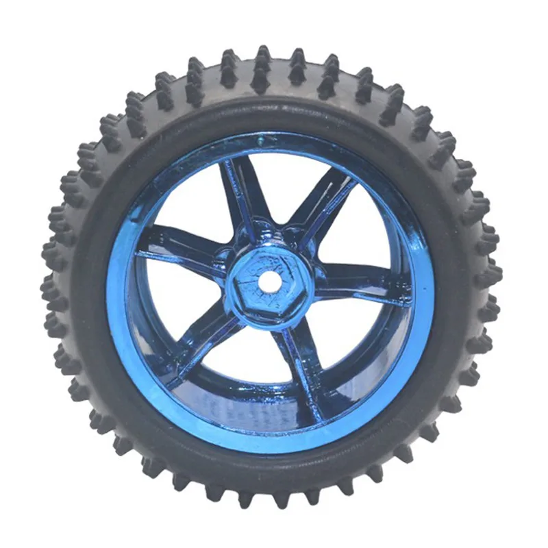 1Pc-DC-Motor-Wheel-65-80-85mm-Rubber-Motor-Wheel-DIY-Smart-Car-Motor ...