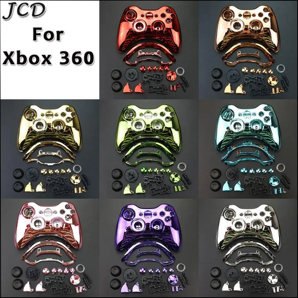Custom Xbox 360 Controllers Chrome