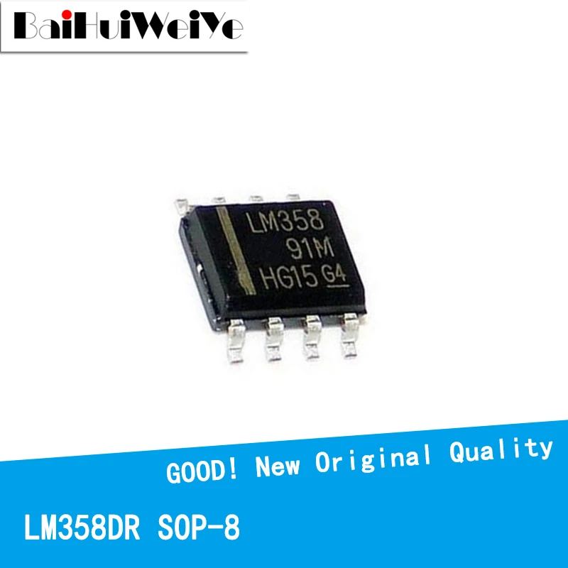 10PCS/LOTE LM358DR LM358D SOP8 LM358 SMD Operational SOP 8 New Original IC Amplifier Chipset ...