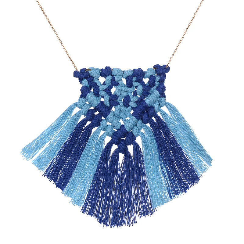 Macrame Necklace | Macrame-design.com