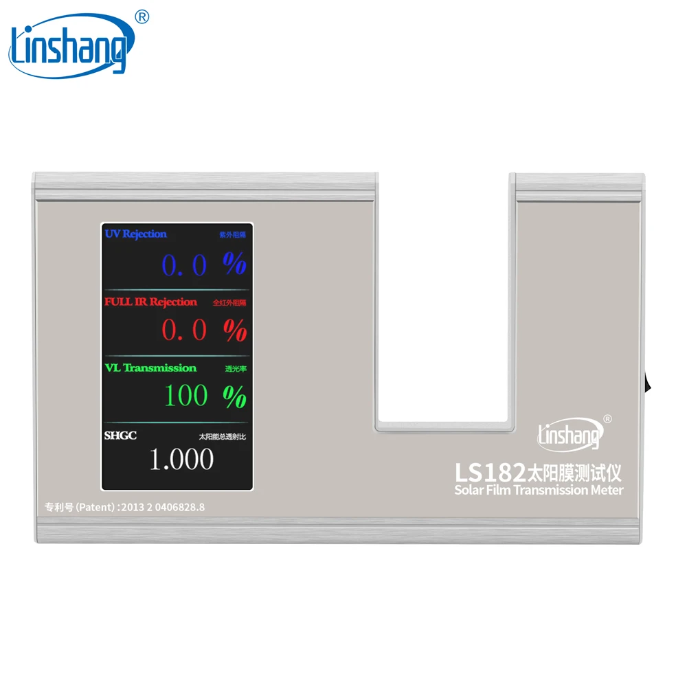 Linshang LS182 SHGC Window Energy Meter with UV Full IR Visible light transmittance Solar Heat ...