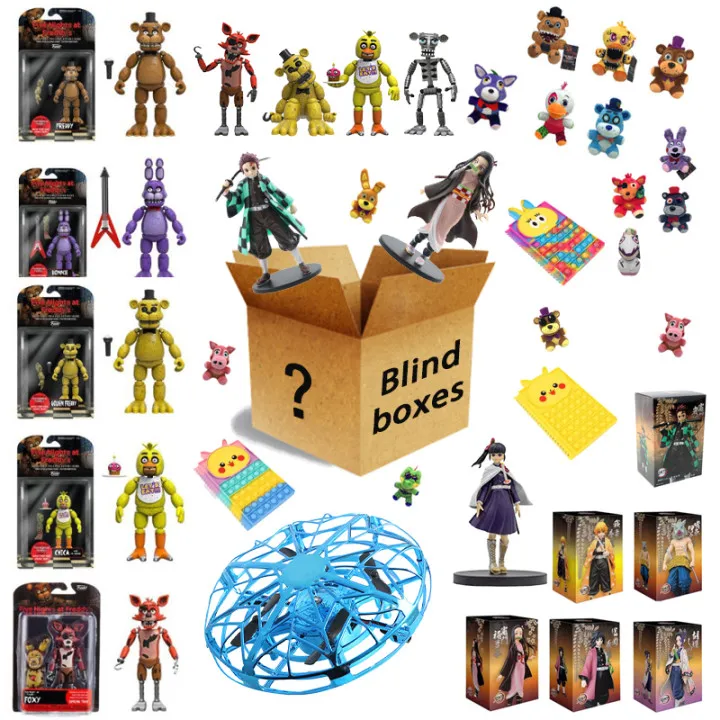 Lucky Mystery Boxes Anime Figuredemon Slayer Kimetsu No Yaiba ...