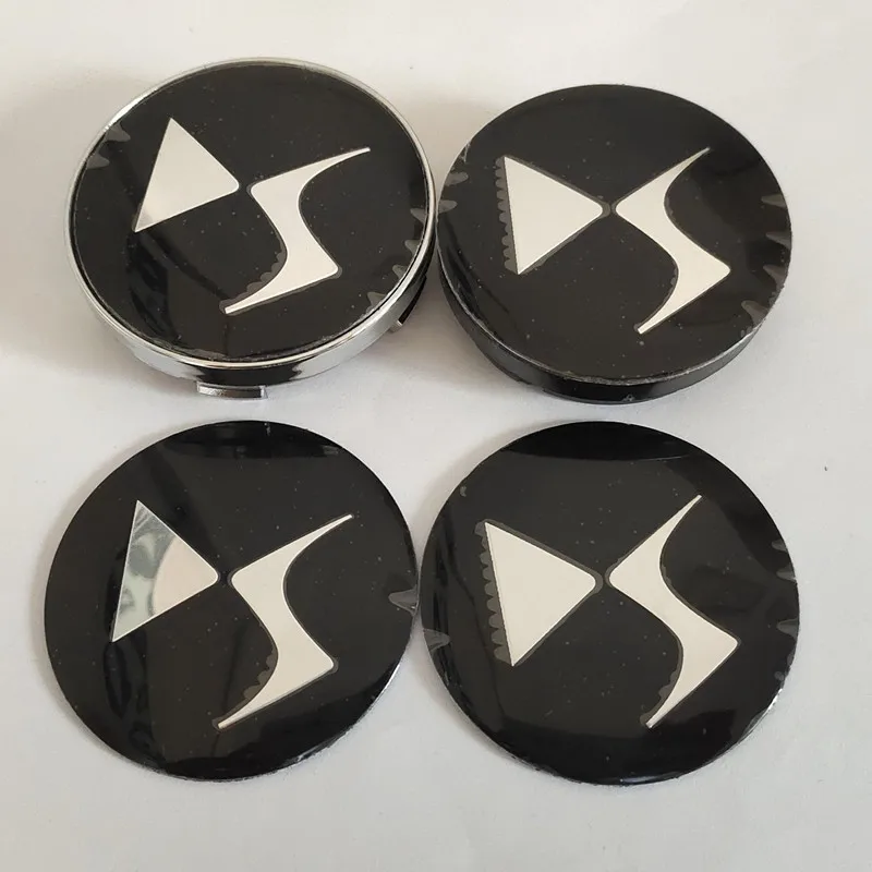 4pcs 56mm 60mm Ds Ds3 Ds5 Ds6 Deesse Psa Car Wheel Center Hub Cap Badge ...