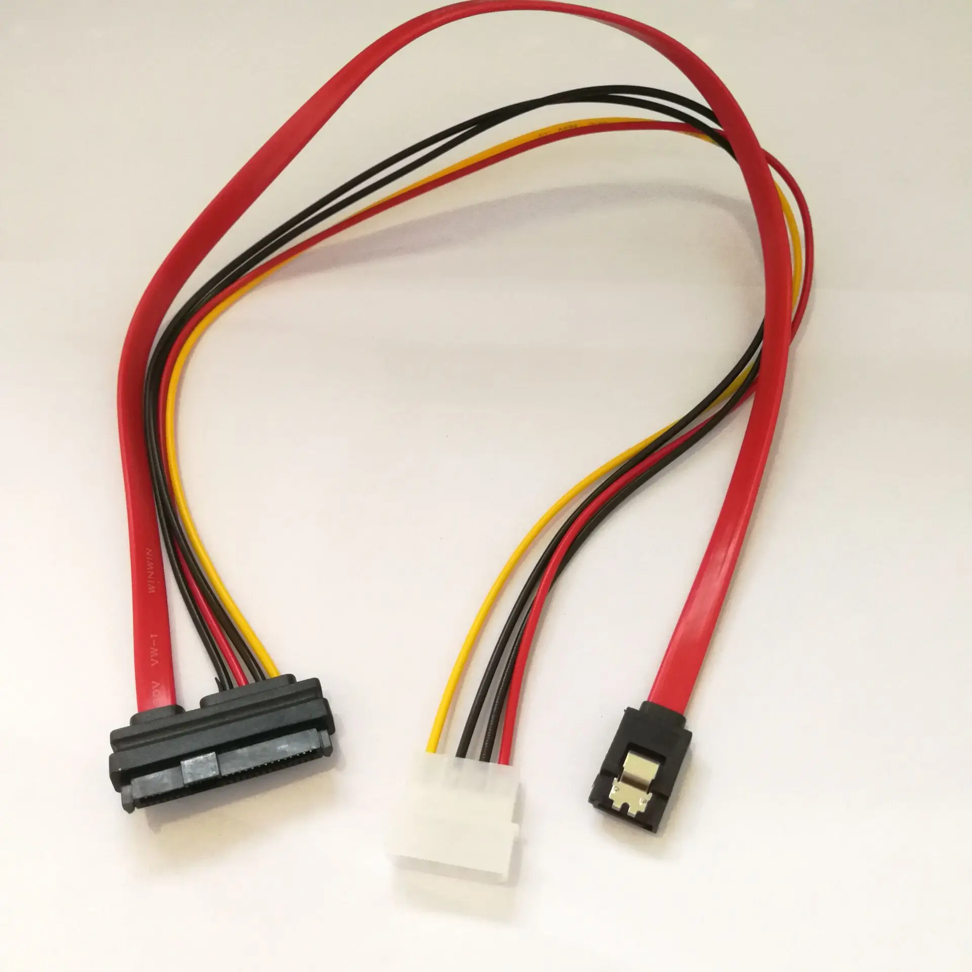SFF 8482 SAS 29P 29pin to SATA with IED 4pin Power supply cord Server ...