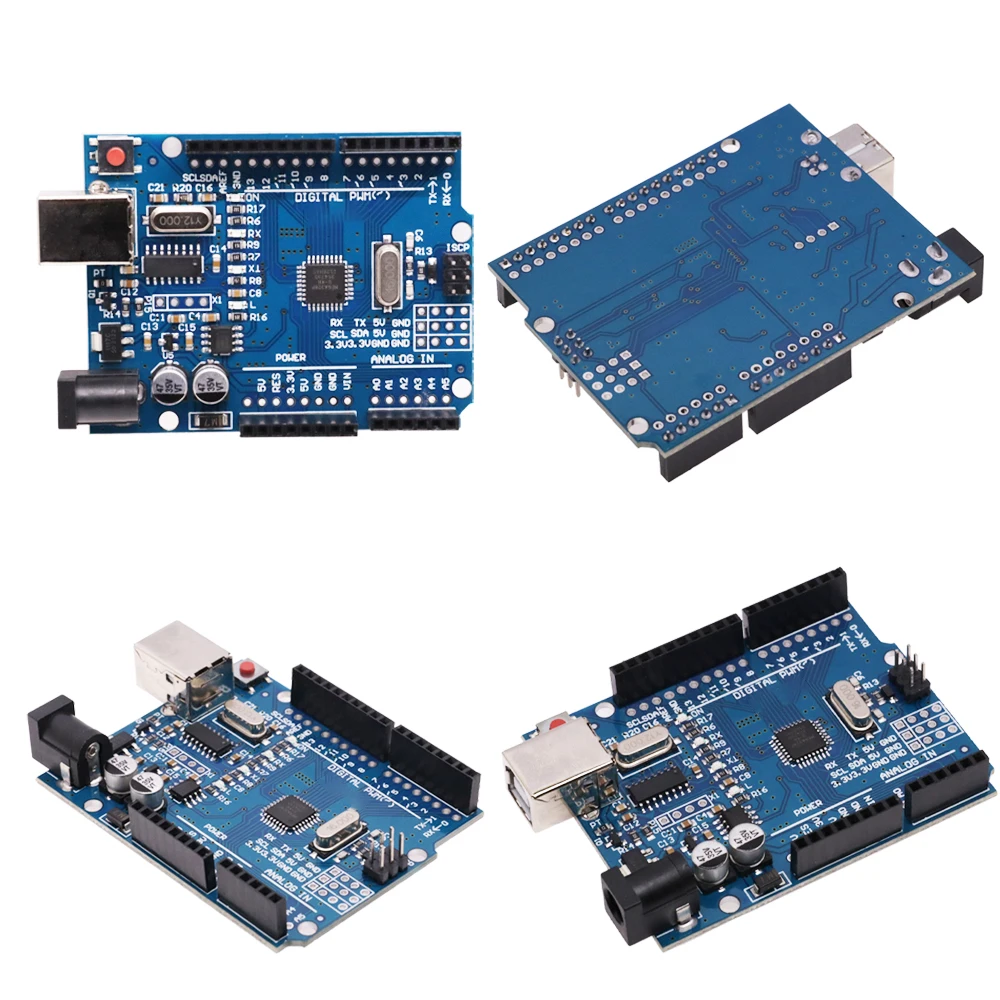 UNO R3 Official Box ATMEGA16U2 / UNO+WiFi R3 Original ATMEGA328P Chip