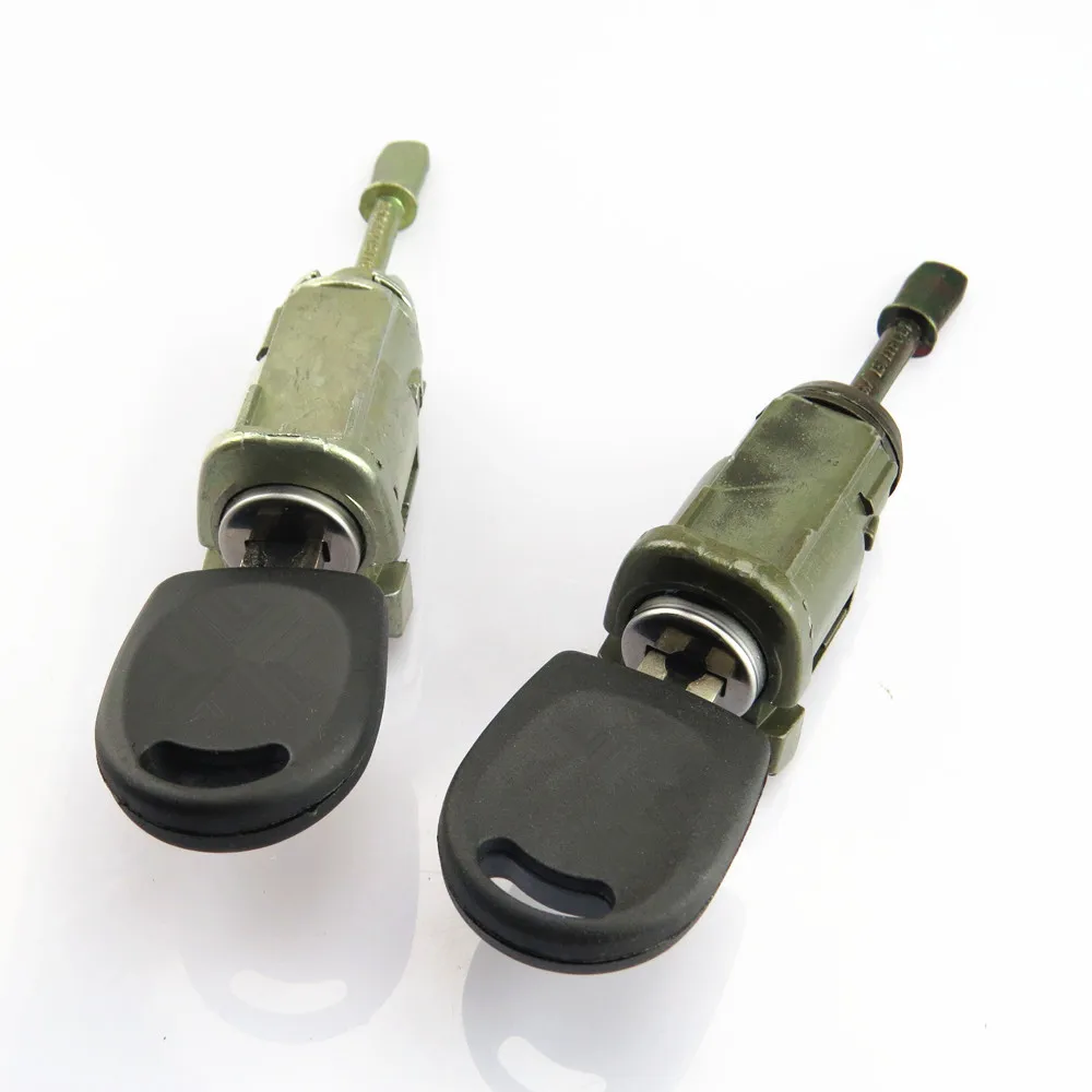 Tuke 1 Pair Left Right Side Door Lock Cylinder & Key Set Kit 3b0 837 ...
