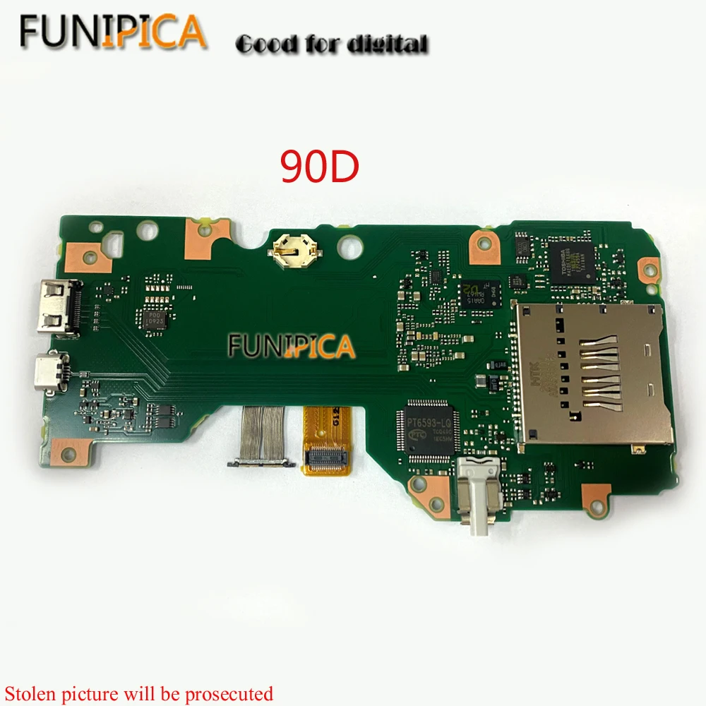 Placa base Original para Canon 90D, pieza de reparación, placa base PCB Ass'y CG2 6135 000 ...