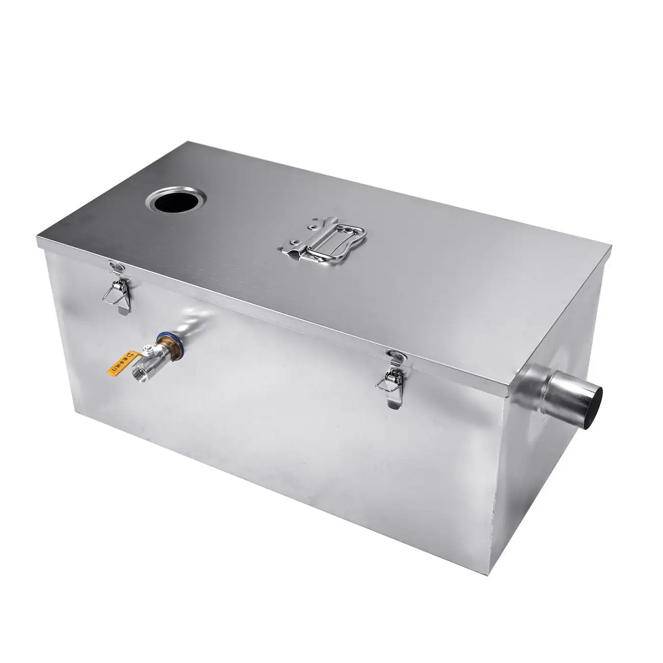 Stainless Steel Grease Interceptor Grease Trap Water Oil Trap Filter ...