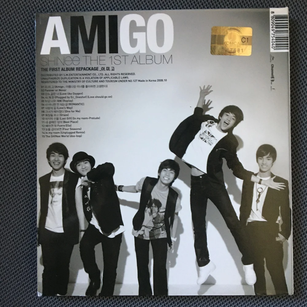 Shinee The First Album Cover
