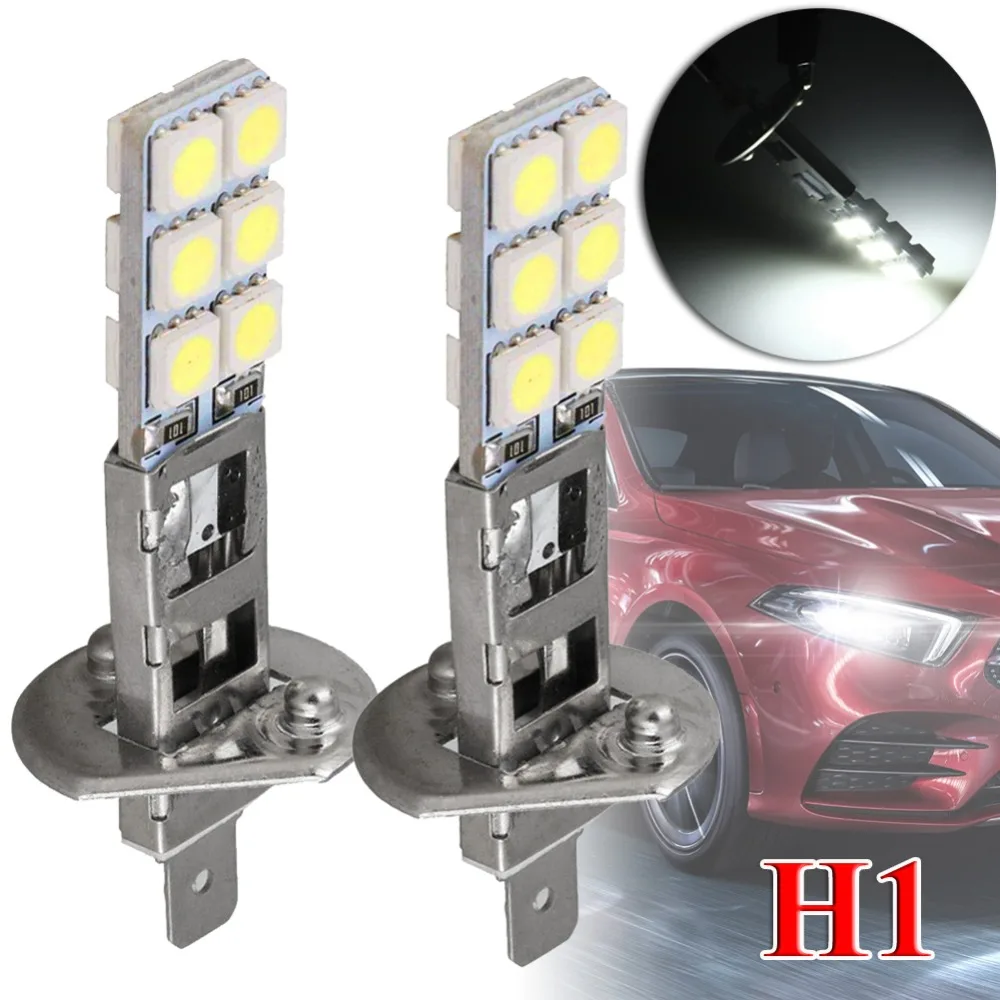 Promote Sale price 2 x H1 LED Headlight Light Bulbs Kit 6000K Super ...