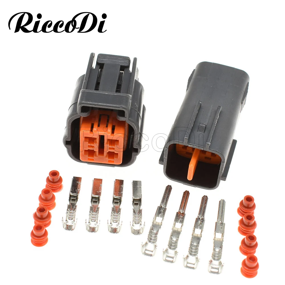 1-20-Set-4-Pin-Ways-Male-Female-Oxygen-O2-Sensor-Plug-Socket-For-Cars ...
