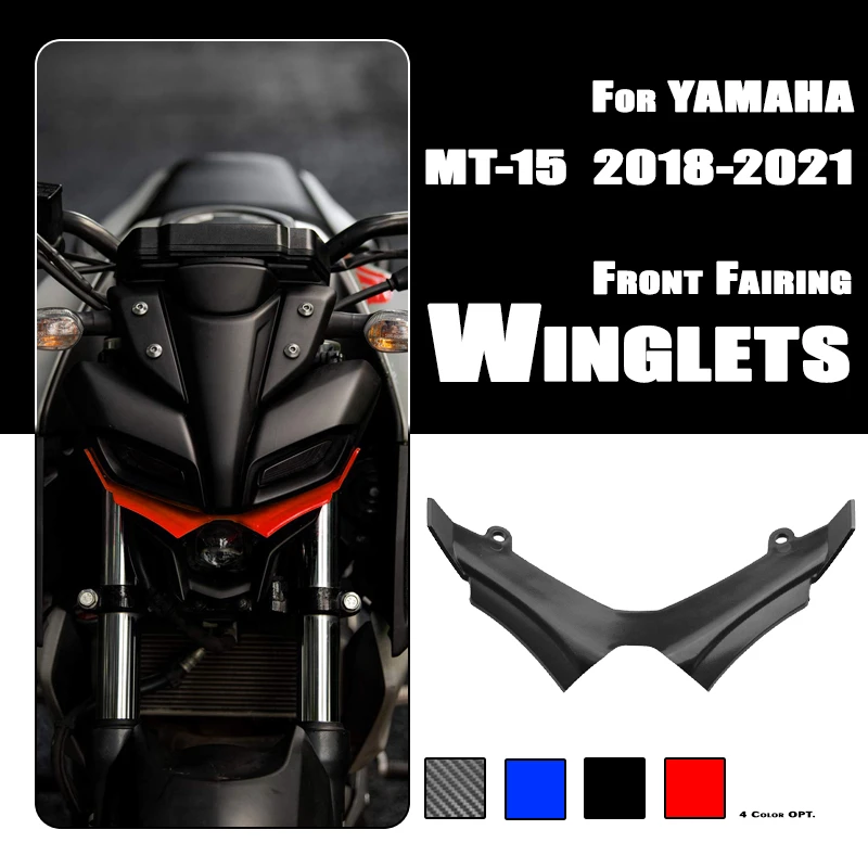 MKLIGHTECH-For-YAMAHA-MT-15-MT-125-2018-2024-Front-Fairing-Winglets ...